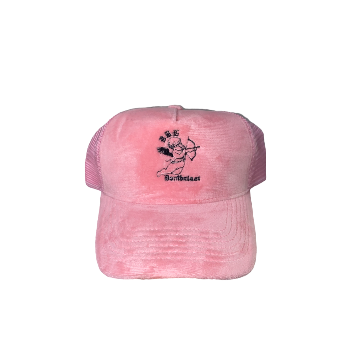 Pink Velvet Angel Hat – dontbelast